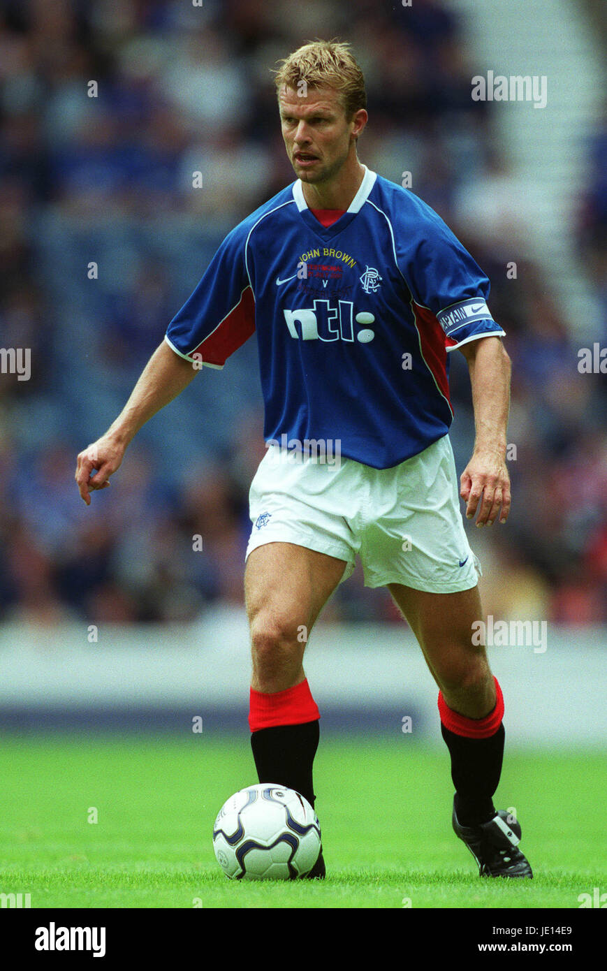 ARTHUR NUMAN GLASGOW RANGERS FC GLASGOW IBROX GLASGOW 21 July 2001 ...