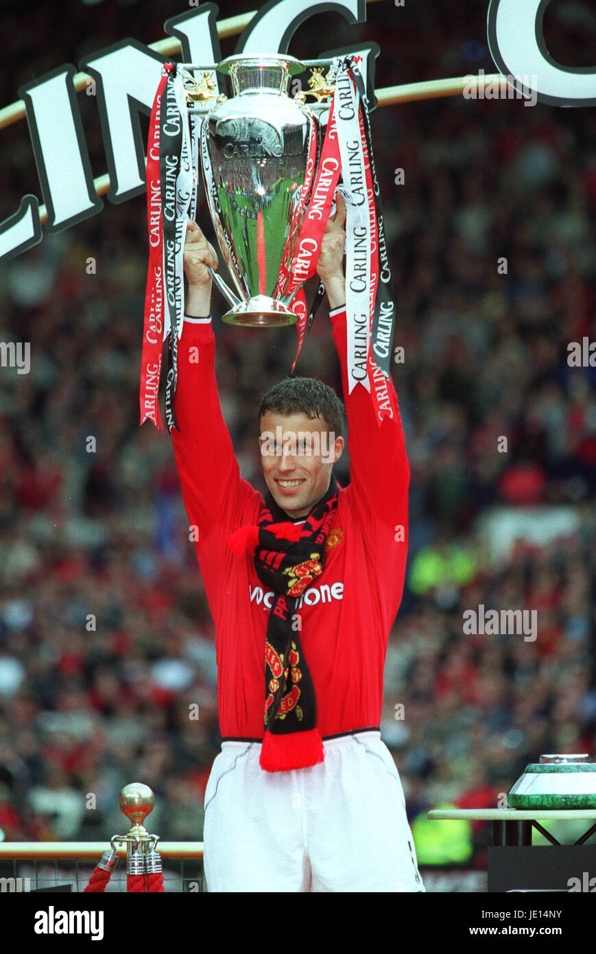 RONNY JOHNSEN MANCHESTER UNITED FC OLD TRAFFORD MANCHESTER ENGLAND 05 ...