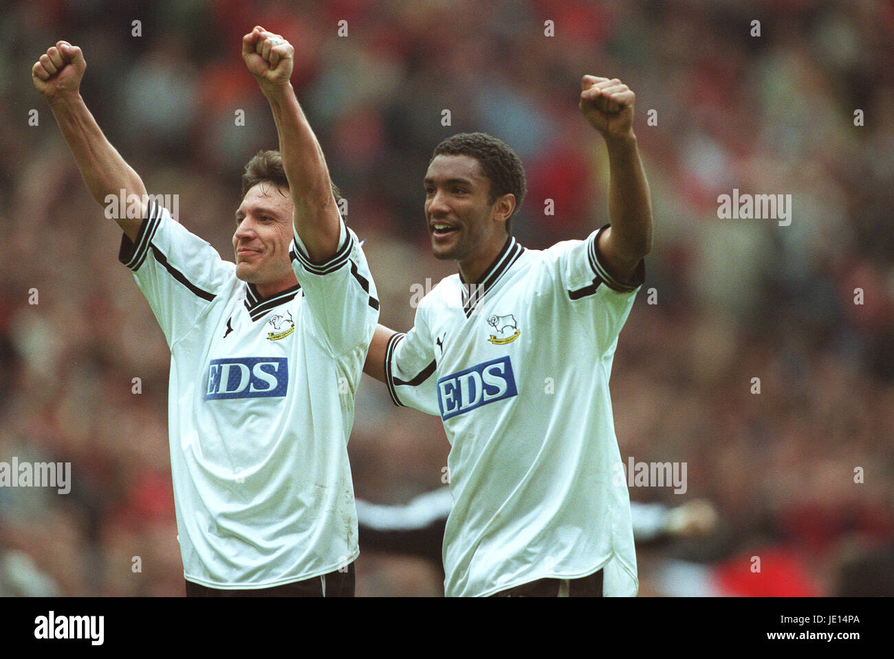 YOUL MAWENE & STEFANO ERANIO MANCHESTER UNITED V DERBY OLD TRAFFORD ...