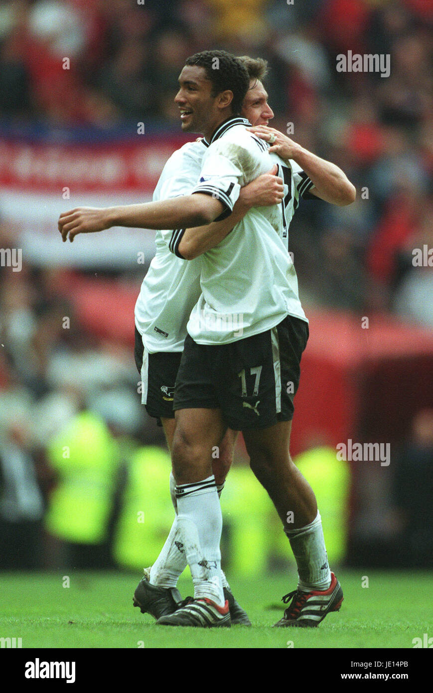 YOUL MAWENE & STEFANO ERANIO MANCHESTER UNITED V DERBY OLD TRAFFORD ...