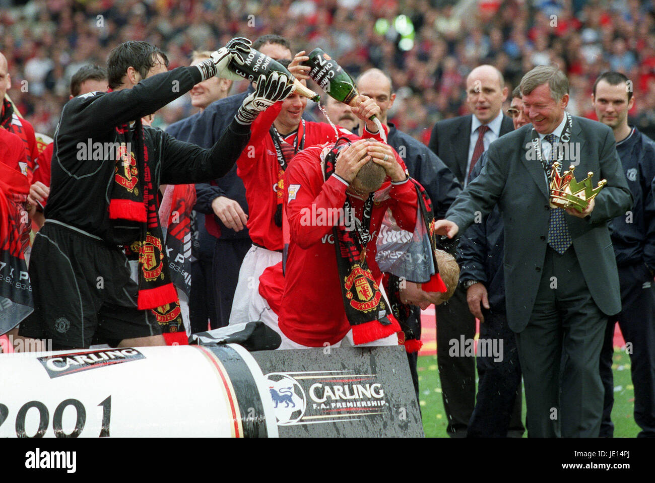 DAVID BECKHAM MANCHESTER UNITED FC OLD TRAFFORD MANCHESTER ENGLAND 05 ...