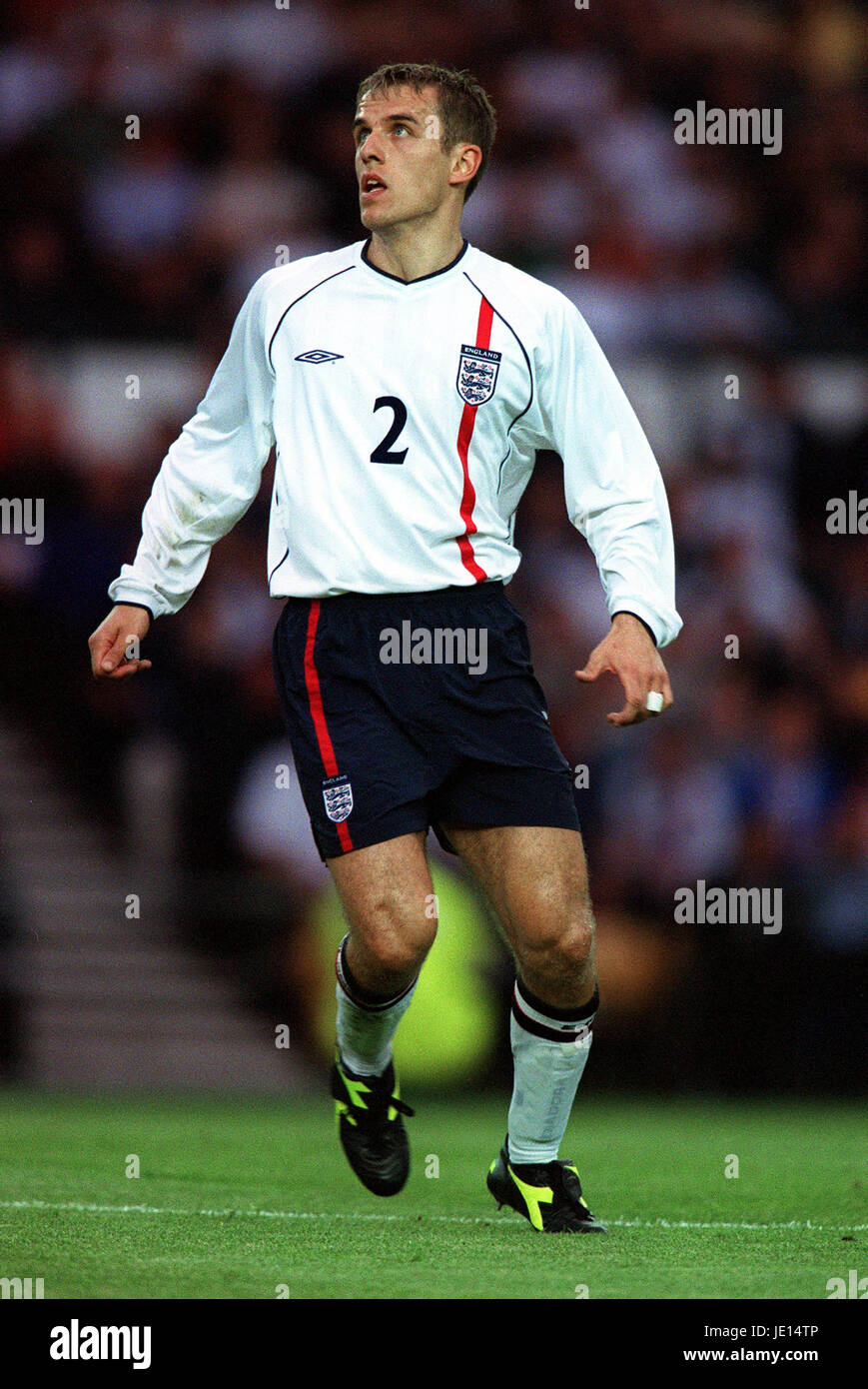 PHILIP NEVILLE ENGLAND & MANCHESTER UNITED FC PRIDE PARK DERBY ENGLAND ...