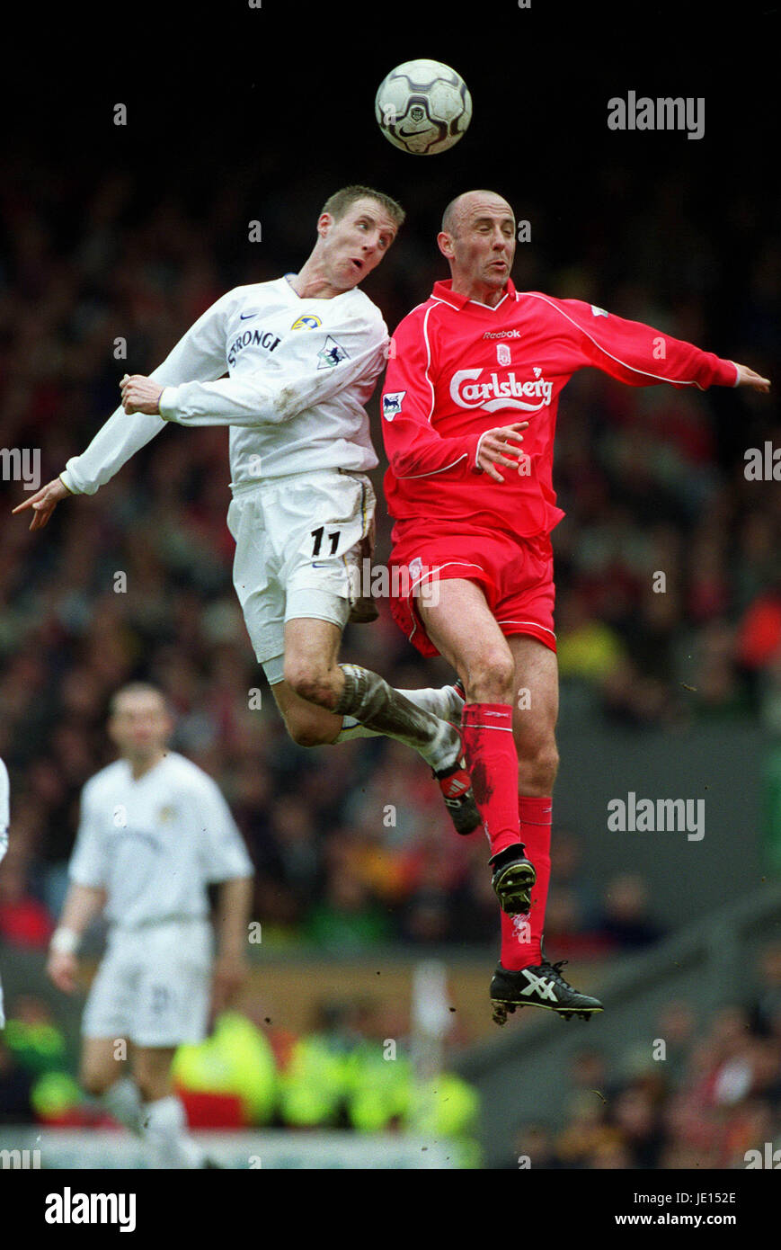 LEE BOWYER & GARY MCCALLISTER LIVERPOOL V LEEDS UNITED ANFIELD ...