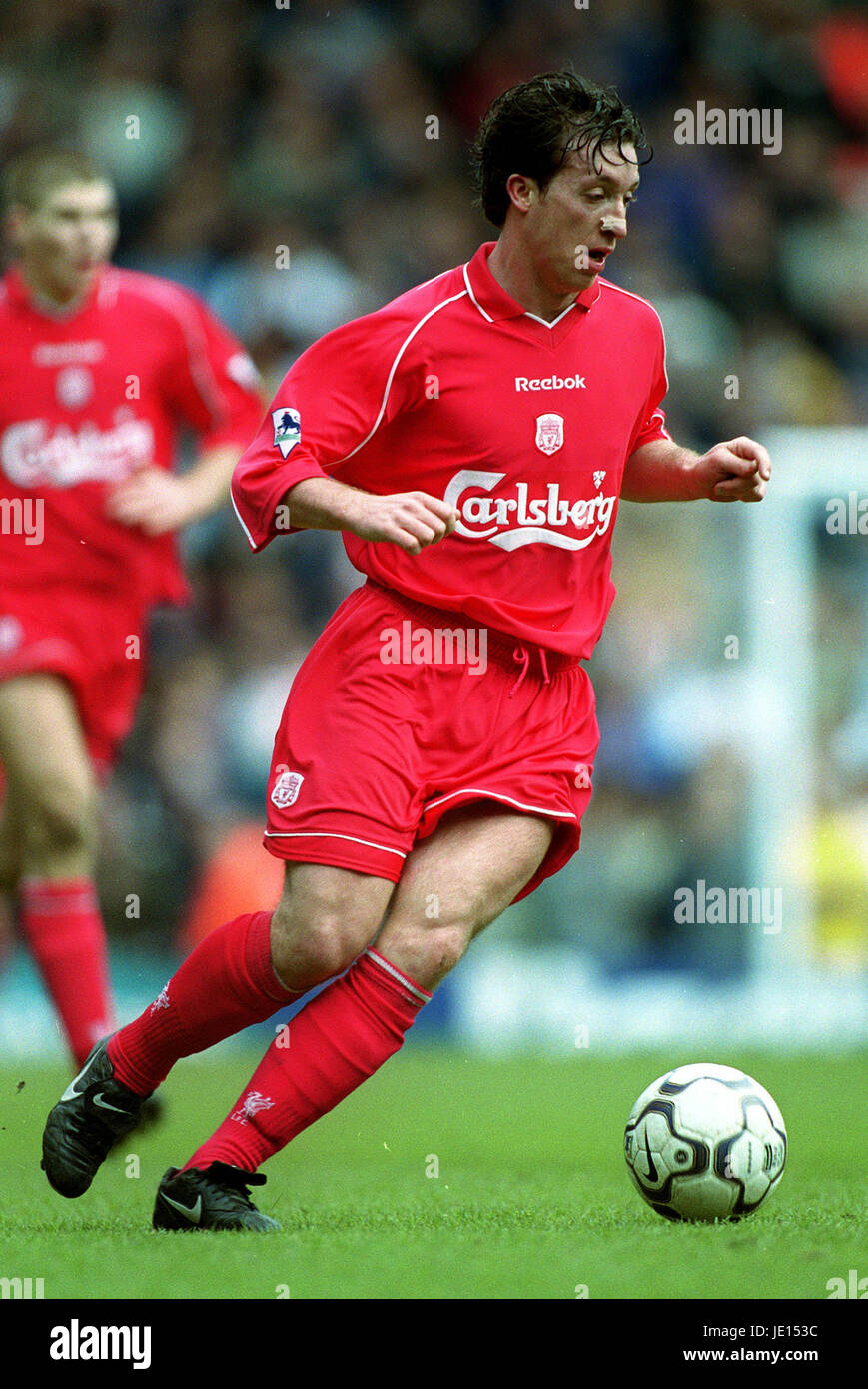 ROBBIE FOWLER LIVERPOOL FC ANFIELD LIVERPOOL 13 April 2001 Stock Photo ...