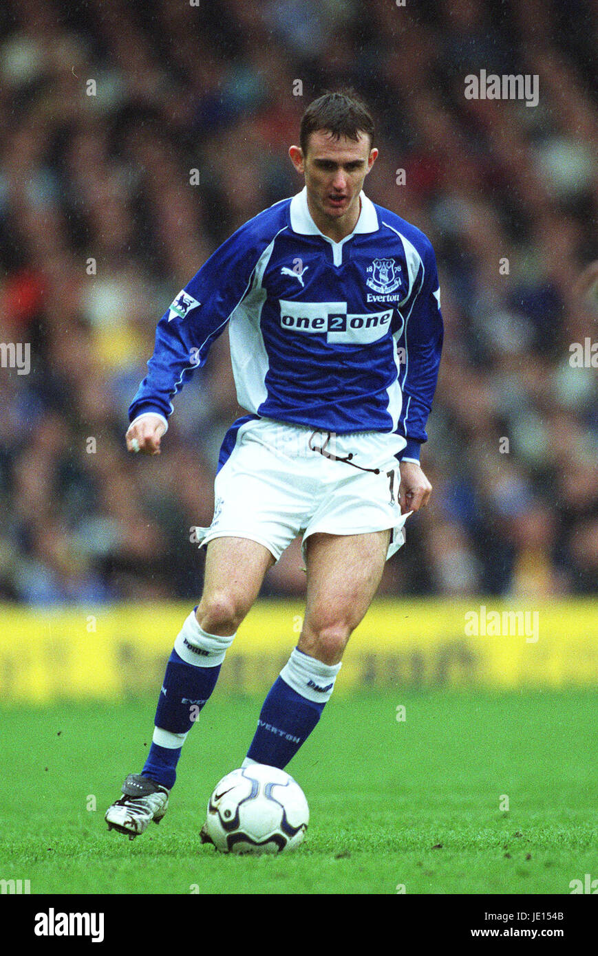FRANCIS JEFFERS EVERTON FC GOODISON PARK LIVERPOOL ENGLAND 07 April ...
