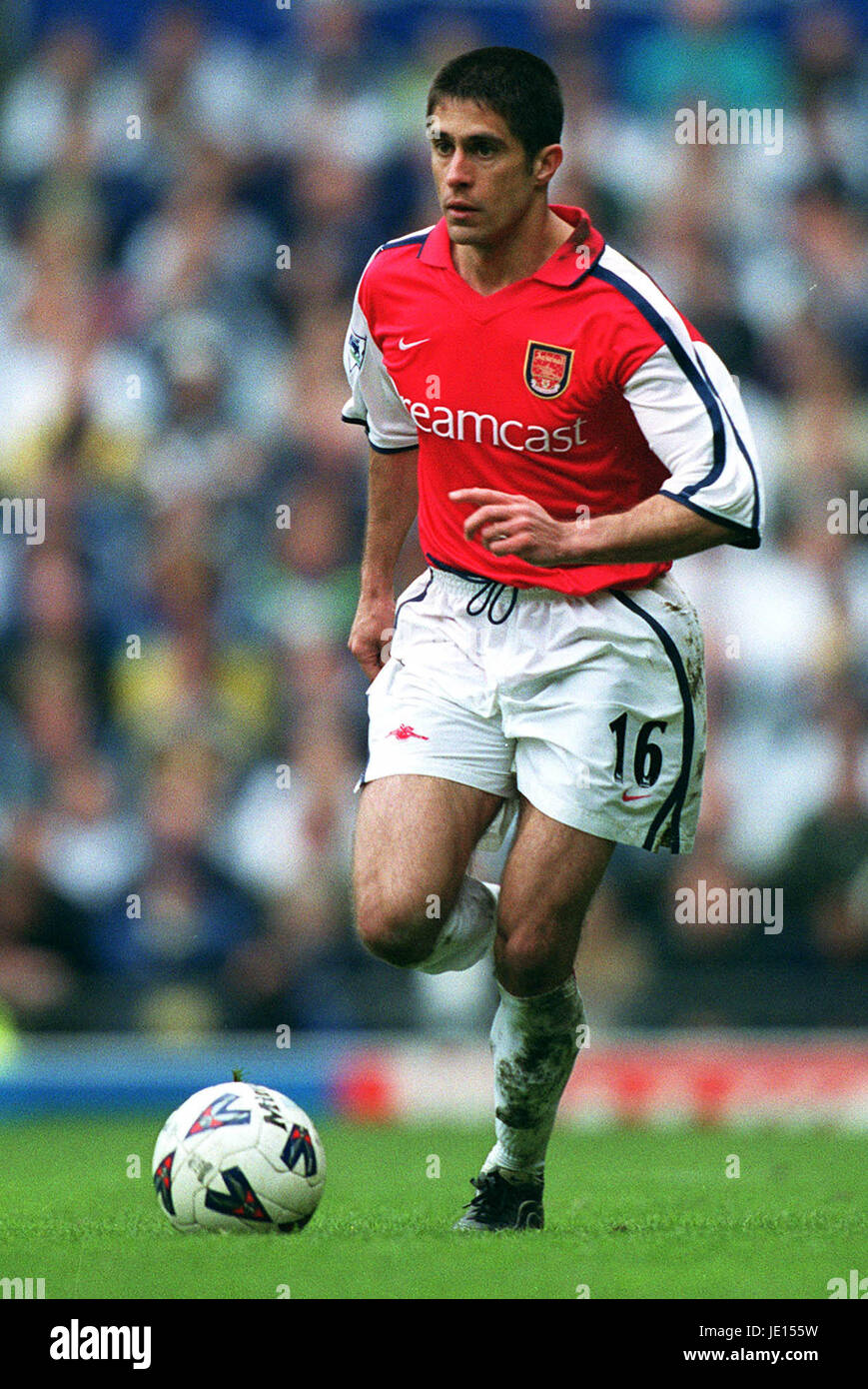 SILVINHO ARSENAL FC MANCHESTER OLD TRAFORD MANCHESTER 09 April 2001 ...