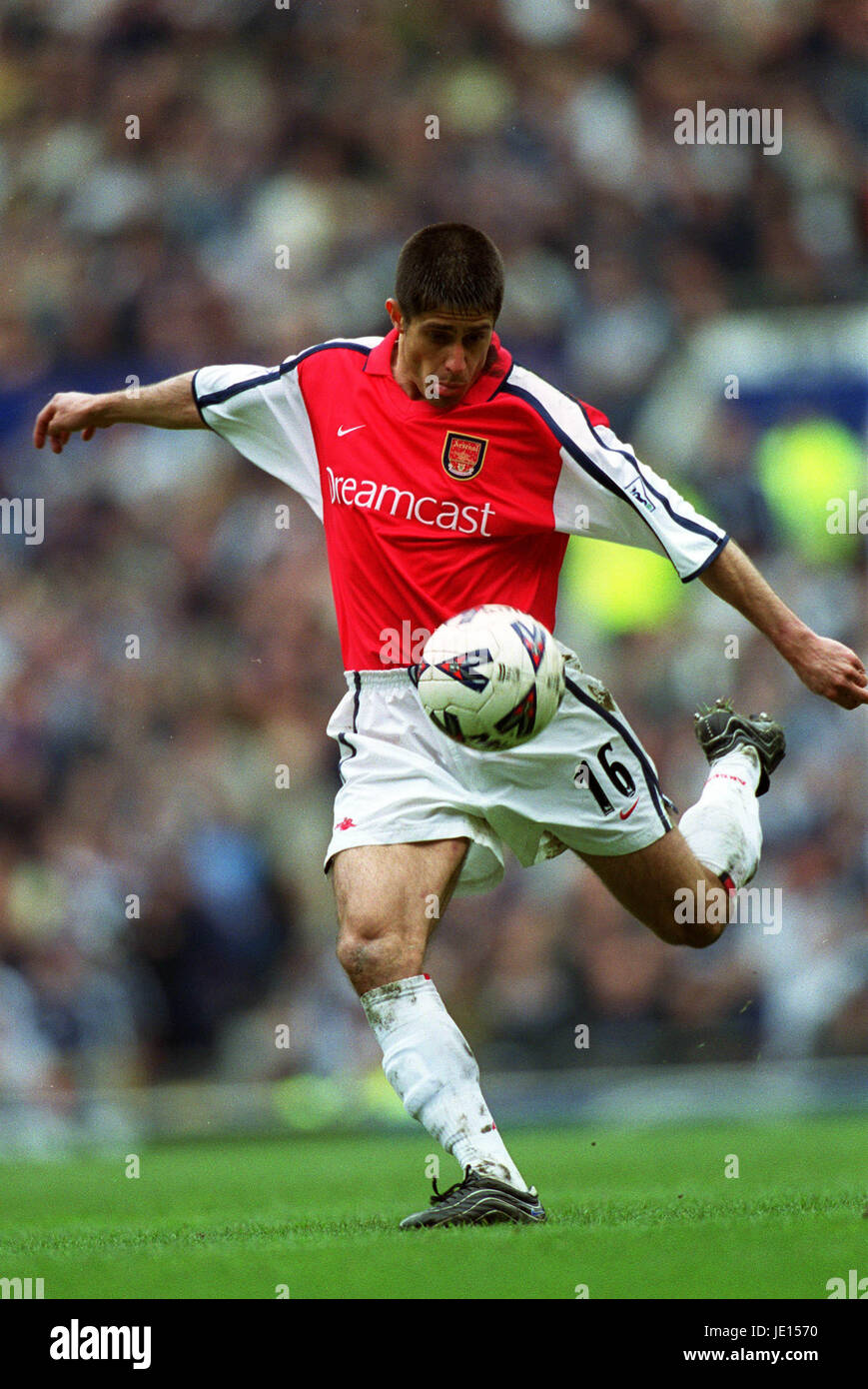 SILVINHO ARSENAL FC MANCHESTER OLD TRAFORD MANCHESTER 09 April 2001 ...