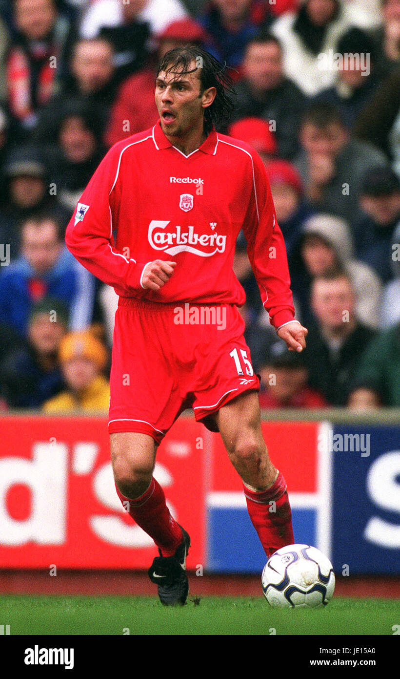 PATRIK BERGER LIVERPOOL FC ANFIELD LIVERPOOL ENGLAND 31 March 2001 ...