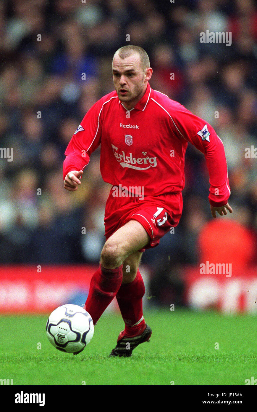 DANNY MURPHY LIVERPOOL FC ANFIELD LIVERPOOL ENGLAND 31 March 2001 Stock ...