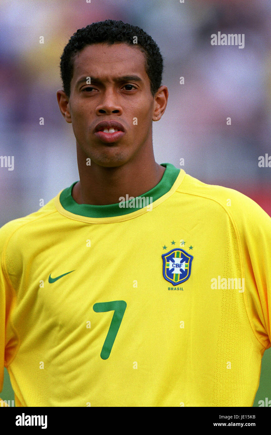 RONALDINHO BRAZIL LOS ANGELES ROSE BOWL LOS ANGELES 03 March 2001 Stock ...