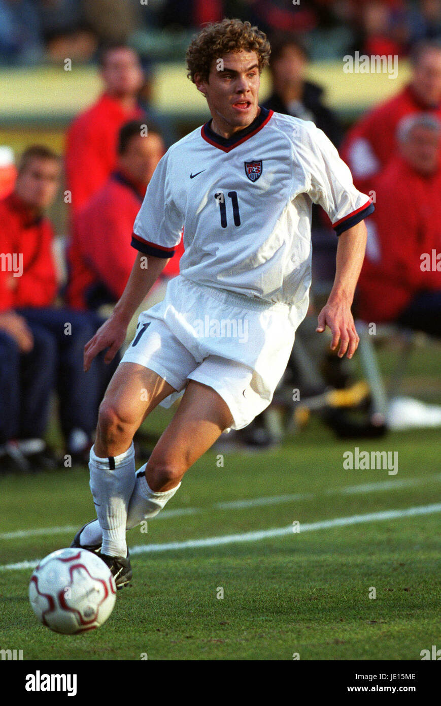CHRIS ALBRIGHT USA OAKLAND CALIFORIA USA 27 January 2001 Stock Photo ...