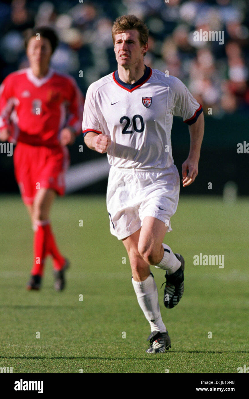 BRIAN MCBRIDE USA & COLUMBUS CREW OAKLAND CALIFORIA USA 27 January 2001 ...