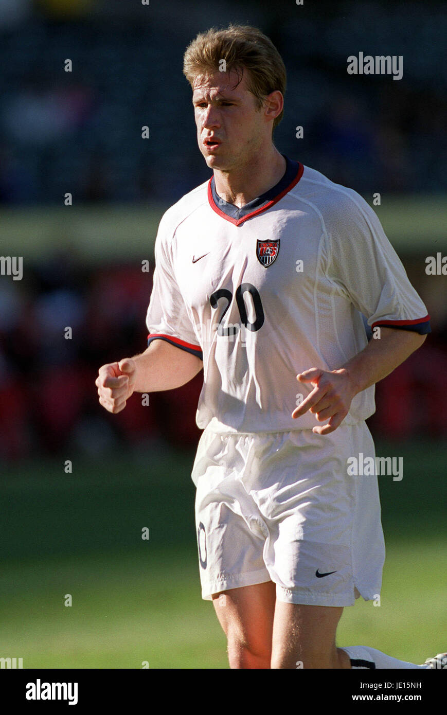 BRIAN MCBRIDE USA & COLUMBUS CREW OAKLAND CALIFORIA USA 27 January 2001 ...