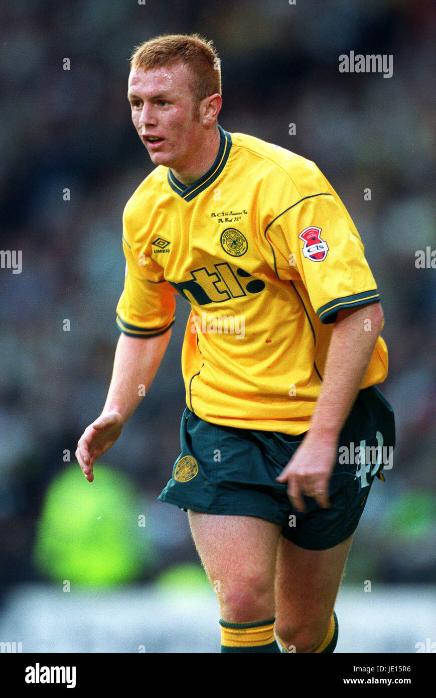 STEPHEN CRAINEY GLASGOW CELTIC FC GLASGOW HAMPDEN PARK GLASGOW 01 March ...