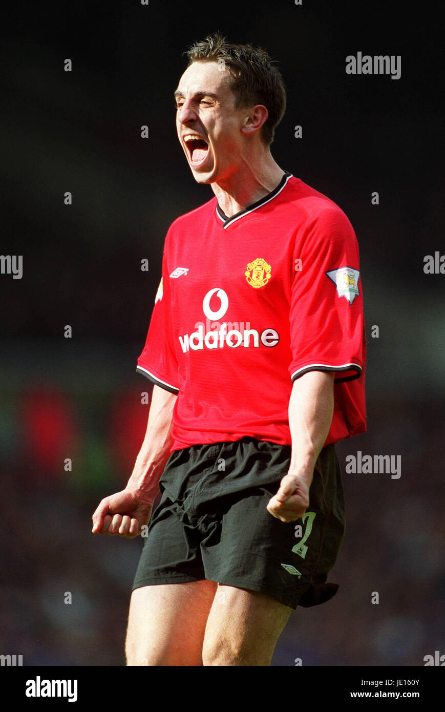 GARY NEVILLE MANCHESTER UNITED FC ELLAND ROAD LEEDS ENGLAND 03 March ...