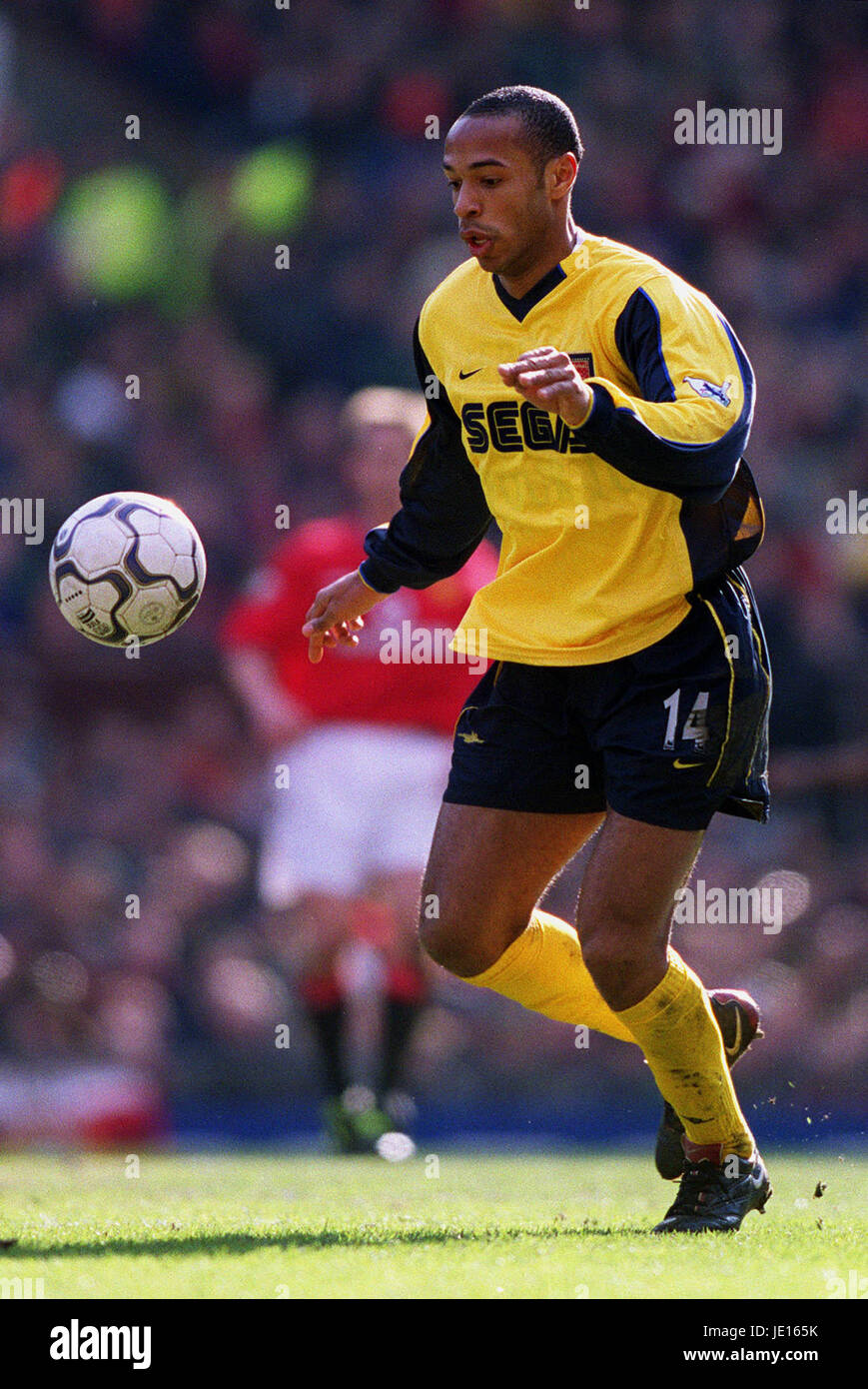 THIERRY HENRY ARSENAL FC MANCHESTER OLD TRAFFORD MANCHESTER 26 February ...