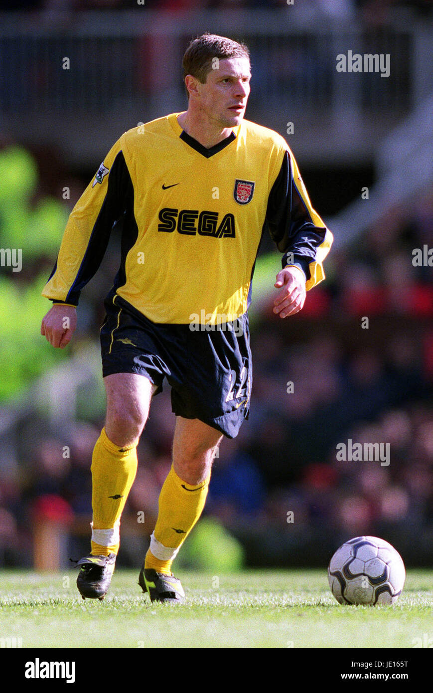 OLEG LUZHNY ARSENAL FC MANCHESTER OLD TRAFFORD MANCHESTER 26 February ...