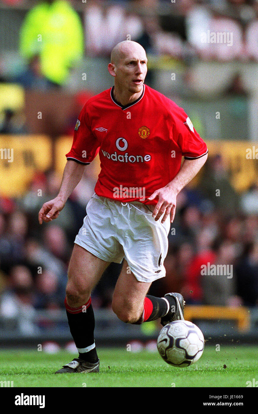 JAAP STAM MANCHESTER UNITED FC MANCHESTER OLD TRAFFORD MANCHESTER 26 ...