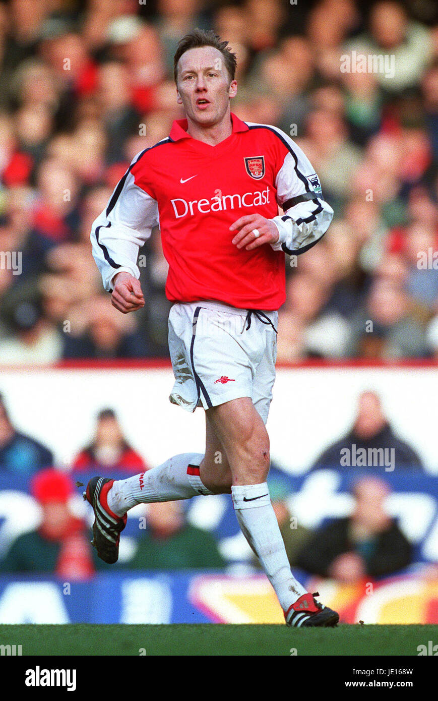 LEE DIXON ARSENAL FC HIGHBURY LONDON 18 February 2001 Stock Photo - Alamy