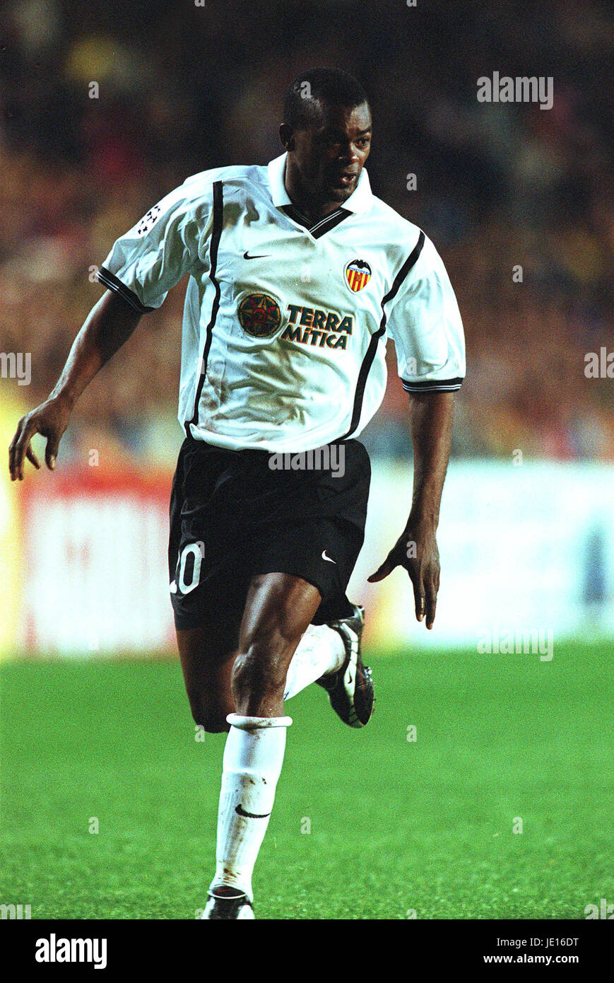 JOCELYN ANGLOMA VALENCIA CF MESTALLA VALENCIA SPAIN 14 February 2001 ...