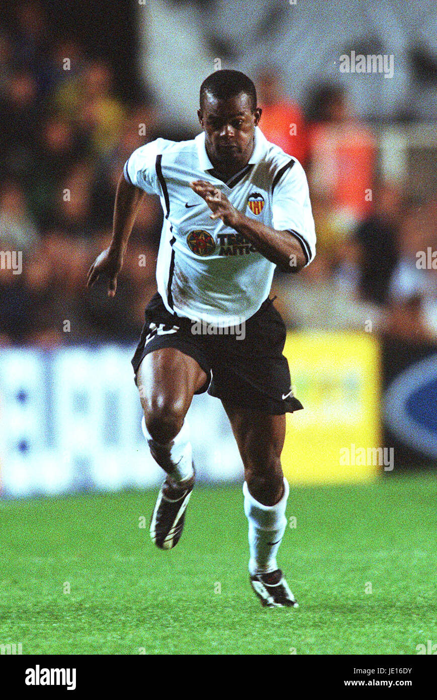 JOCELYN ANGLOMA VALENCIA CF MESTALLA VALENCIA SPAIN 14 February 2001 ...