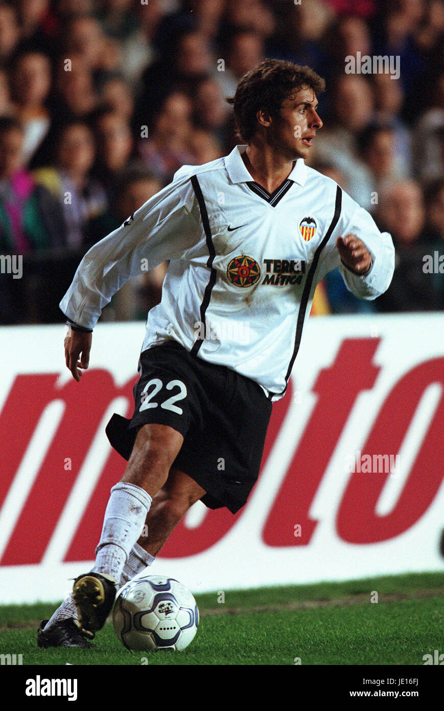 PABLO CESAR AIMAR VALENCIA CF MESTALLA VALENCIA SPAIN 14 February 2001 ...