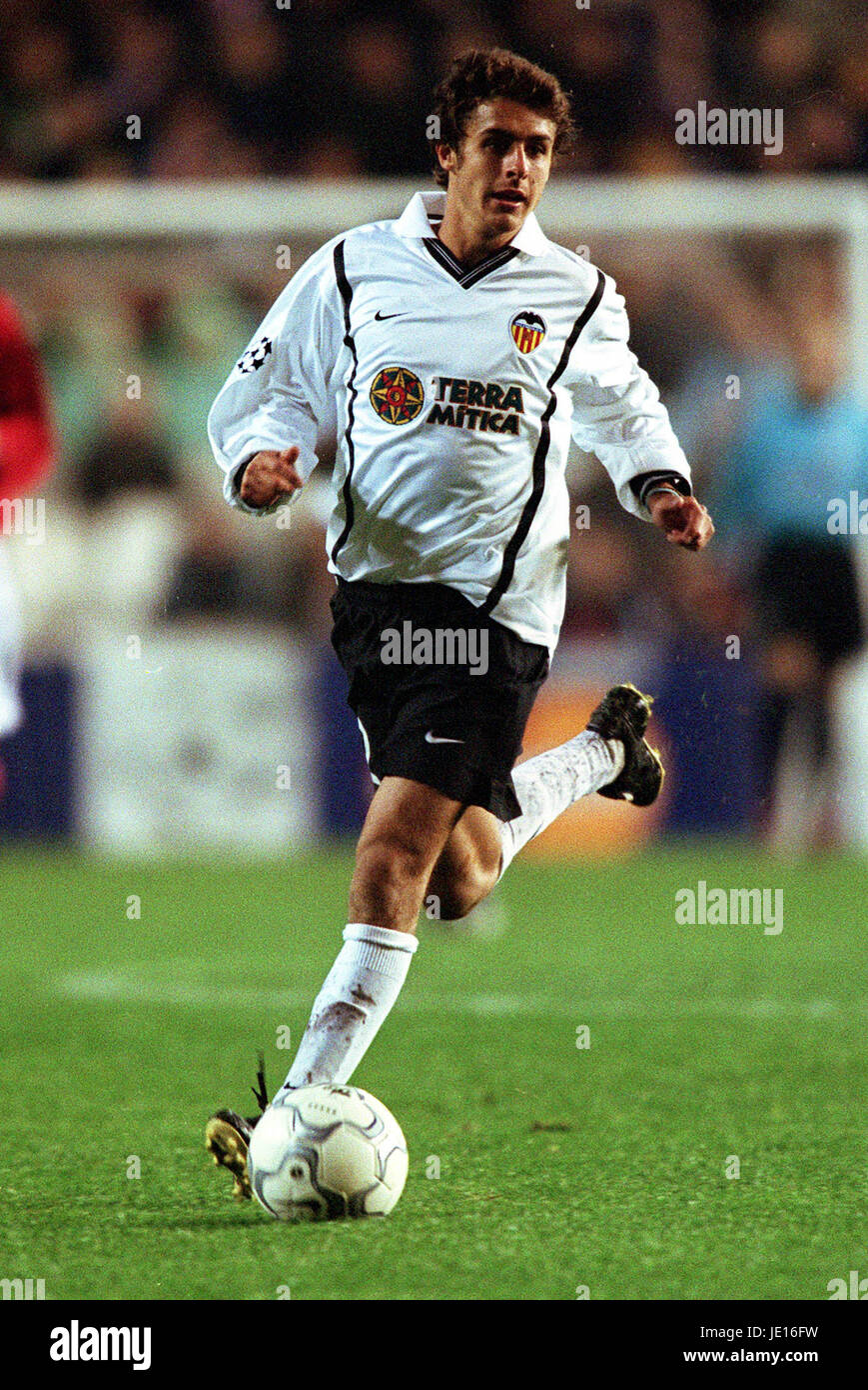PABLO CESAR AIMAR VALENCIA CF MESTALLA VALENCIA SPAIN 14 February 2001 ...