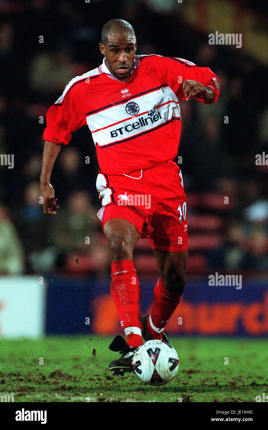 BRIAN DEANE MIDDLESBROUGH FC SELHURST PARK LONDON 13 February 2001 ...