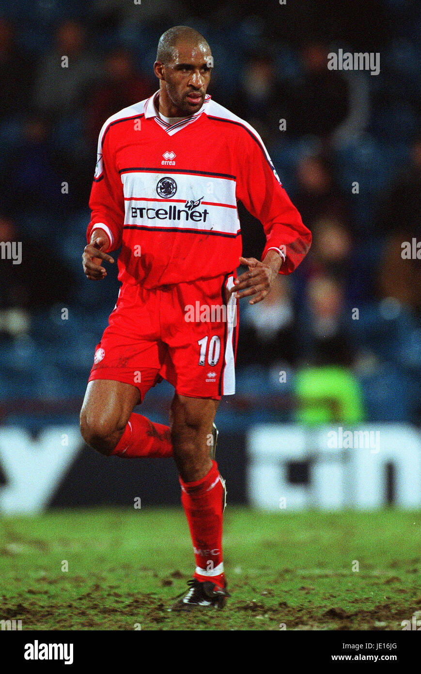 BRIAN DEANE MIDDLESBROUGH FC SELHURST PARK LONDON 13 February 2001 ...