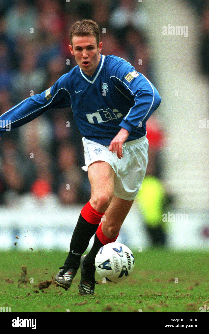 KENNY MILLER GLASGOW RANGERS FC IBROX GLASGOW 03 February 2001 Stock ...