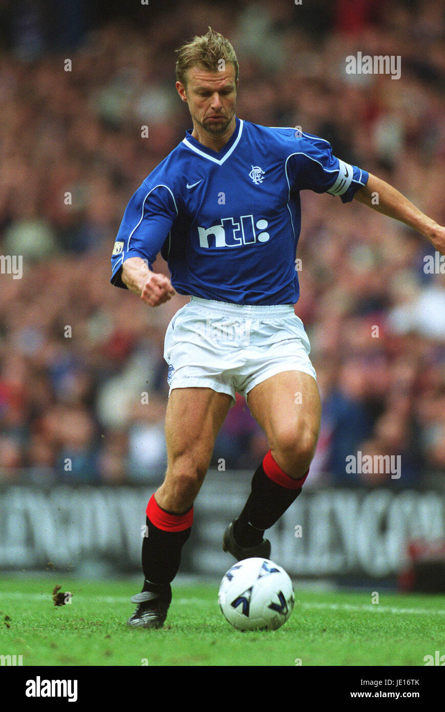 ARTHUR NUMAN GLASGOW RANGERS FC IBROX GLASGOW 03 February 2001 Stock ...