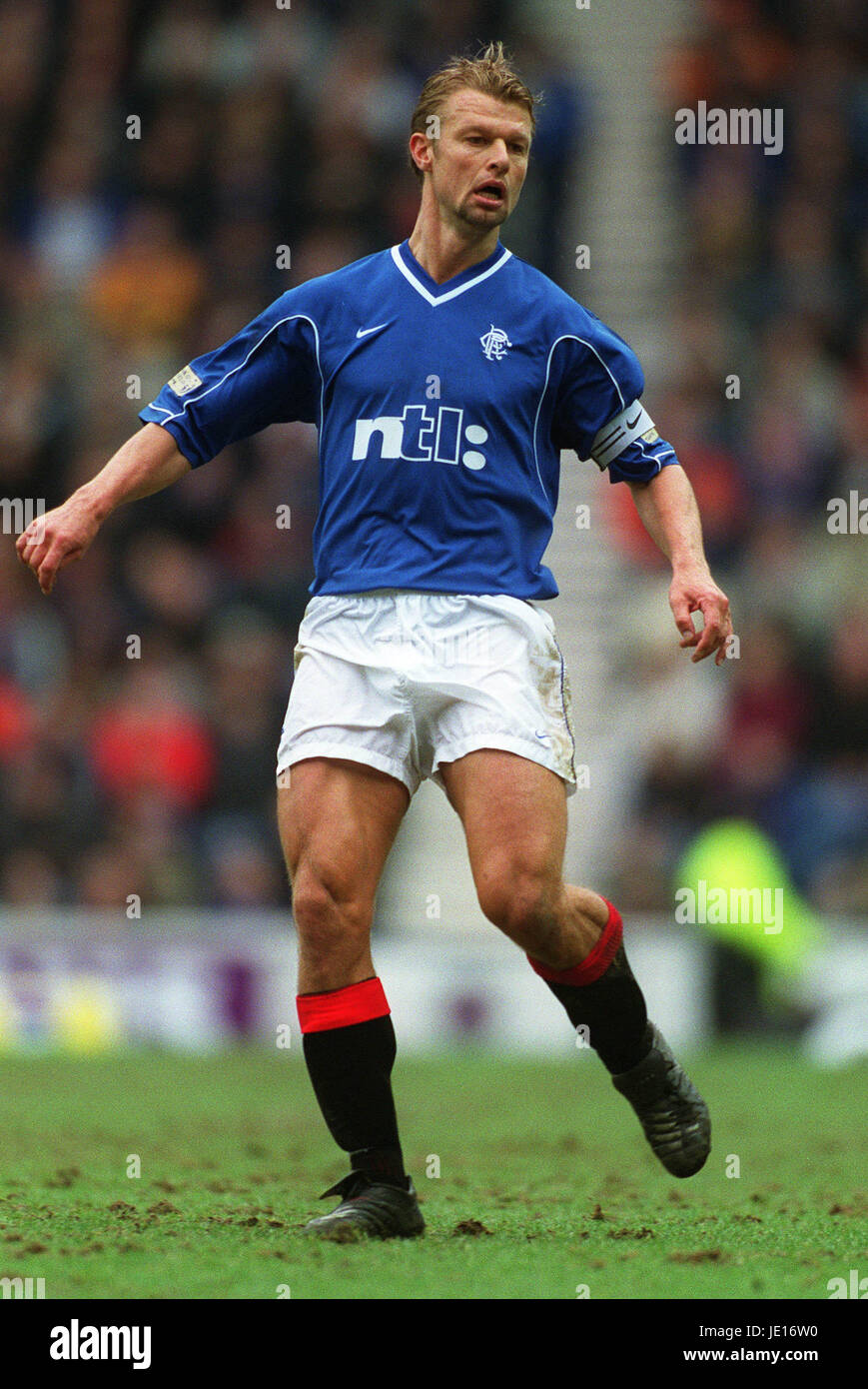 ARTHUR NUMAN GLASGOW RANGERS FC IBROX GLASGOW 03 February 2001 Stock ...