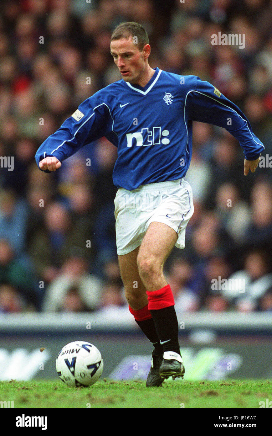 ALLAN JOHNSTON GLASGOW RANGERS FC IBROX GLASGOW 03 February 2001 Stock ...