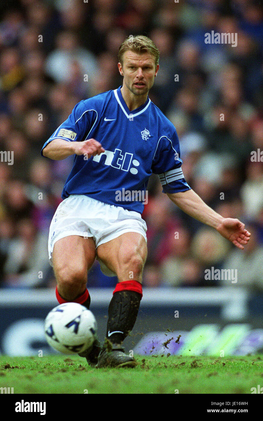 ARTHUR NUMAN GLASGOW RANGERS FC IBROX GLASGOW 03 February 2001 Stock ...