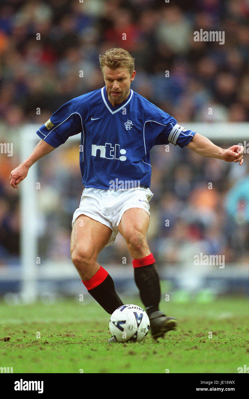 ARTHUR NUMAN GLASGOW RANGERS FC IBROX GLASGOW 03 February 2001 Stock ...