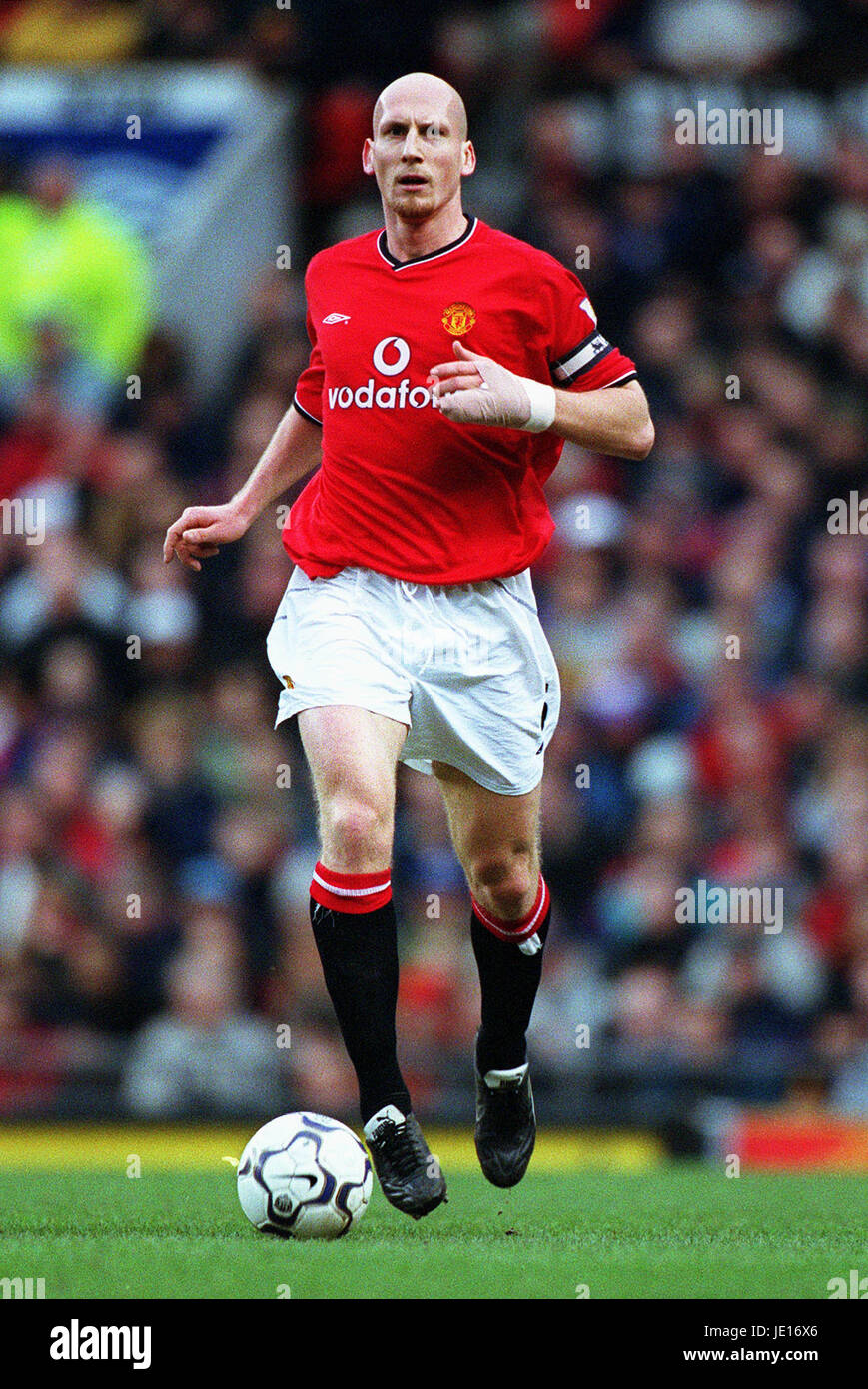 JAAP STAM MANCHESTER UNITED FC OLD TRAFFORD MANCHESTER MANCHESTER ...