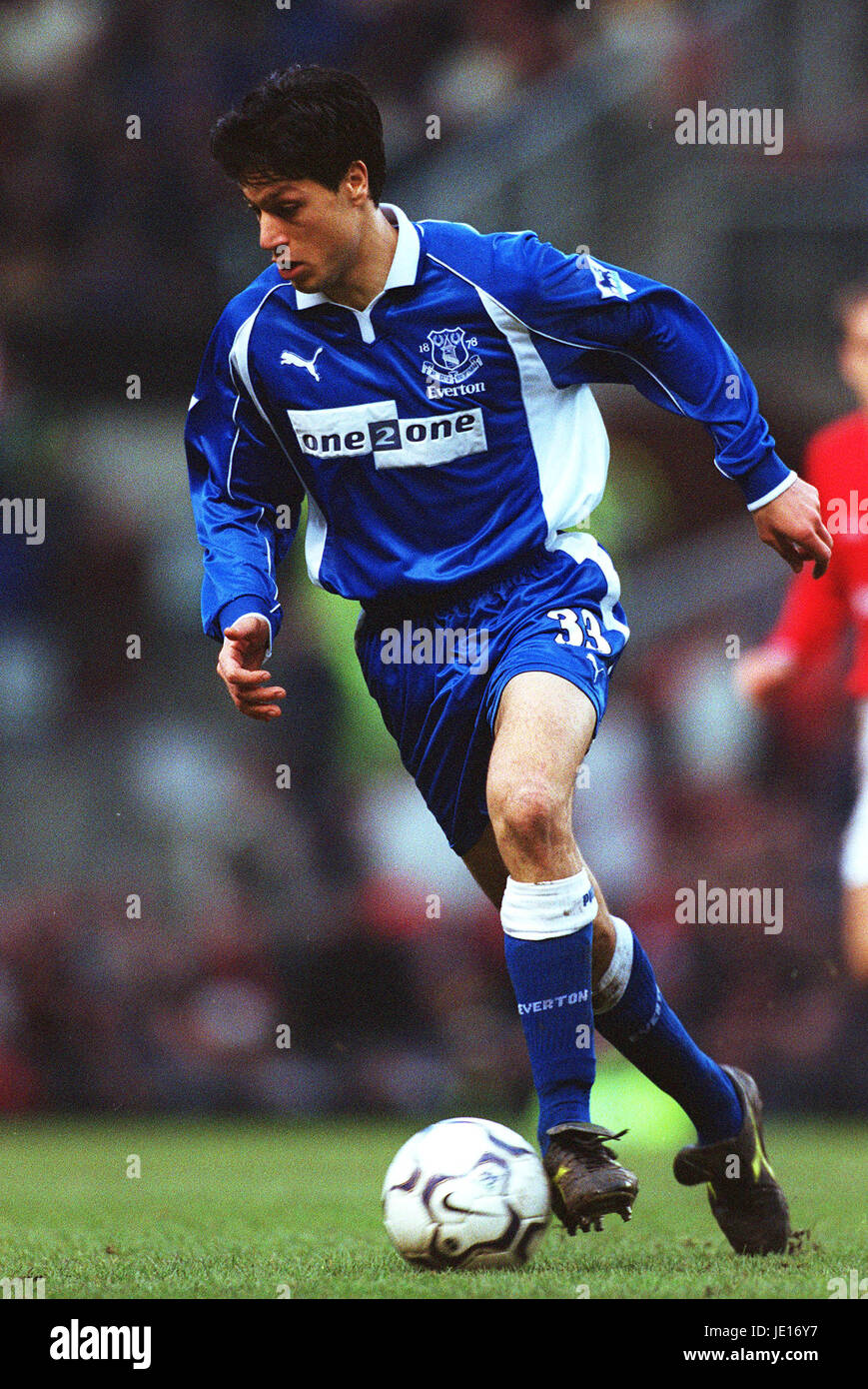 IDAN TAL EVERTON FC OLD TRAFFORD MANCHESTER MANCHESTER ENGLAND 03 ...