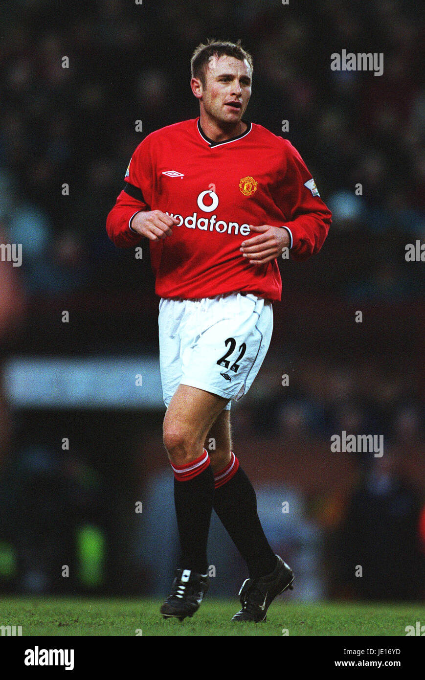 RONNIE WALLWORK MANCHESTER UNITED FC OLD TRAFFORD MANCHESTER MANCHESTER ...