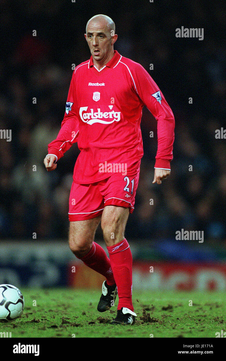 GARY MCALLISTER LIVERPOOL FC MAINE ROAD MANCHESTER MANCHESTER ENGLAND ...
