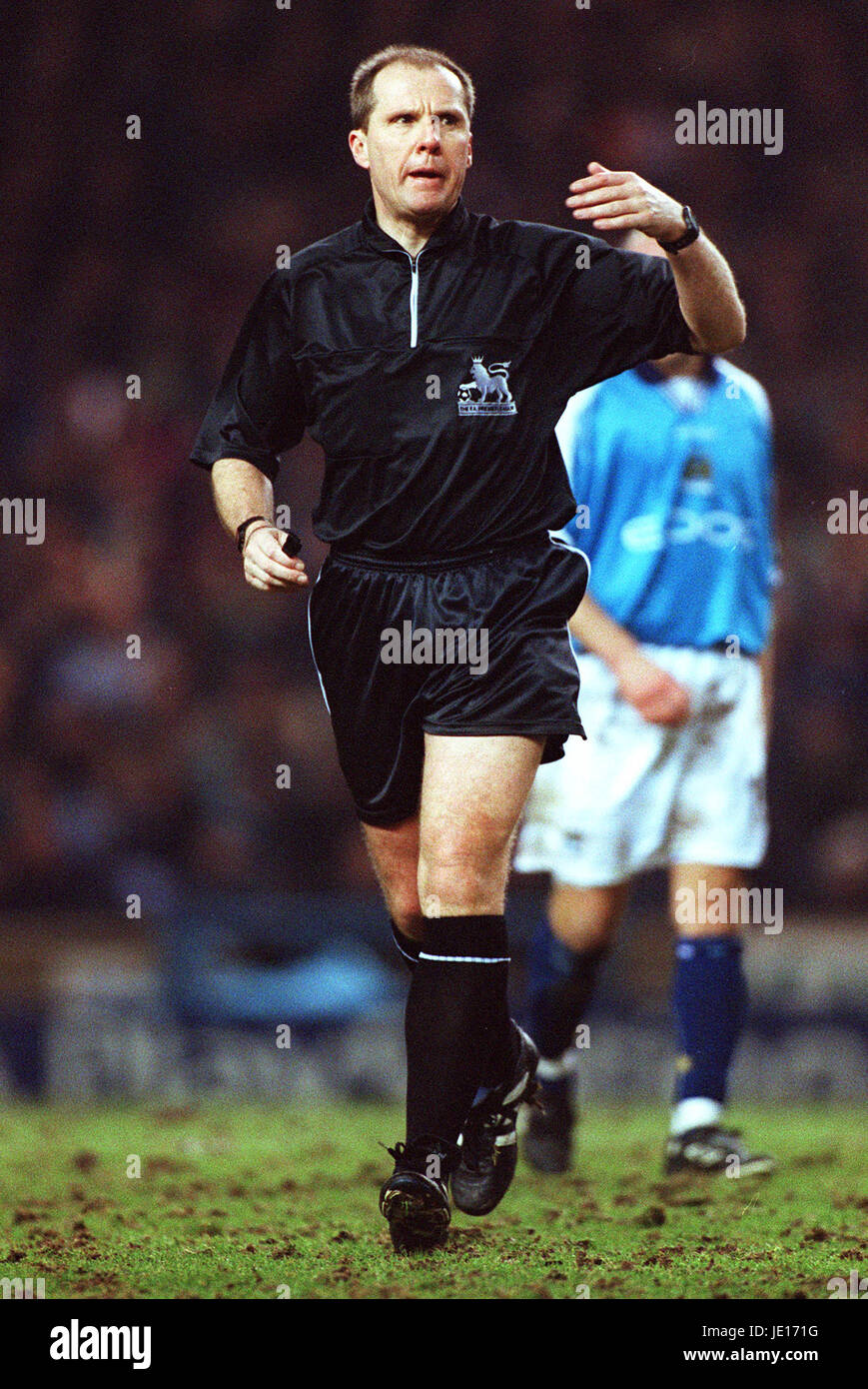 PETER JONES PREMIERSHIP FOOTBALL REFEREE MAINE ROAD MANCHESTER ...