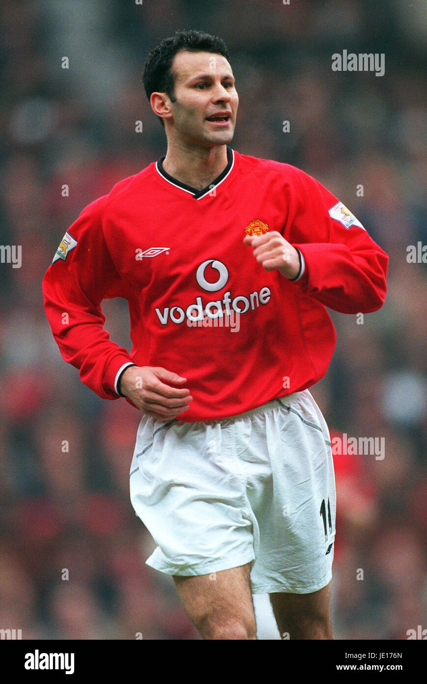 RYAN GIGGS MANCHESTER UNITED FC 28 January 2001 Stock Photo - Alamy