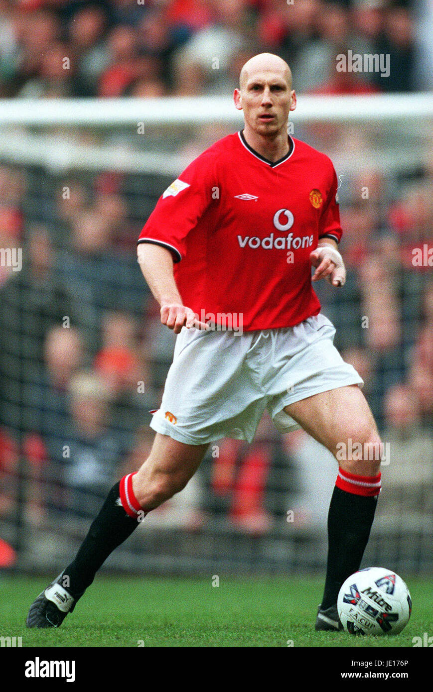 JAAP STAM MANCHESTER UNITED FC 28 January 2001 Stock Photo - Alamy