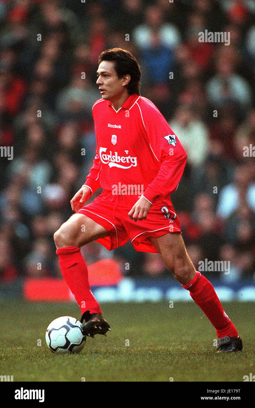 JARI LITMANEN LIVERPOOL FC LIVERPOOL ANFIELD 20 January 2001 Stock ...