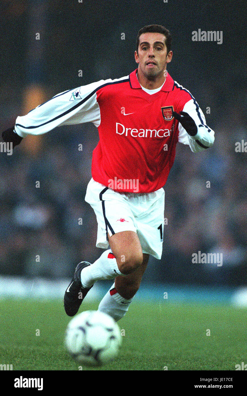 EDU ARSENAL FC FILBERT STREET LEICESTER ENGLAND 20 January 2001 Stock ...