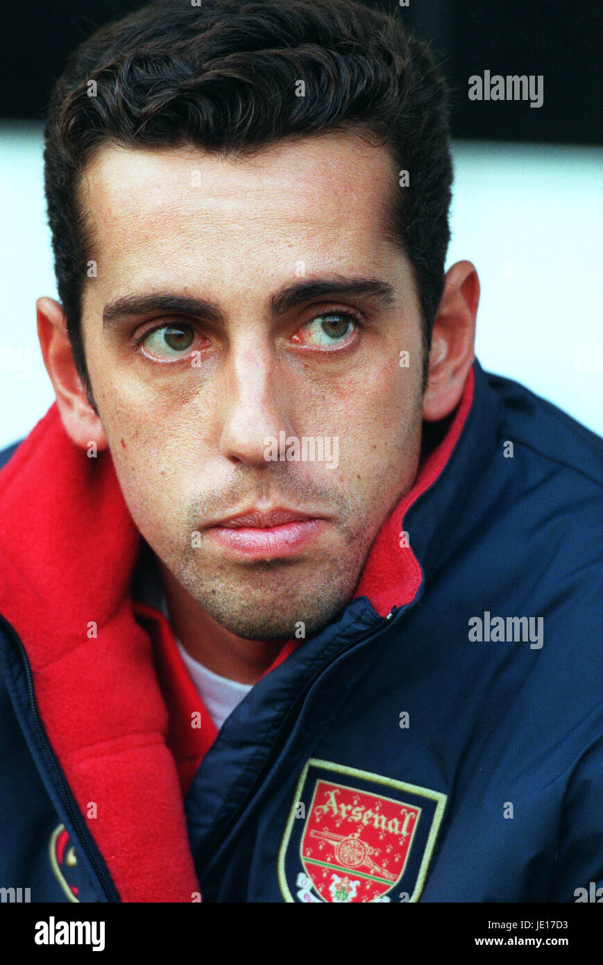 EDU ARSENAL FC FILBERT STREET LEICESTER ENGLAND 20 January 2001 Stock ...