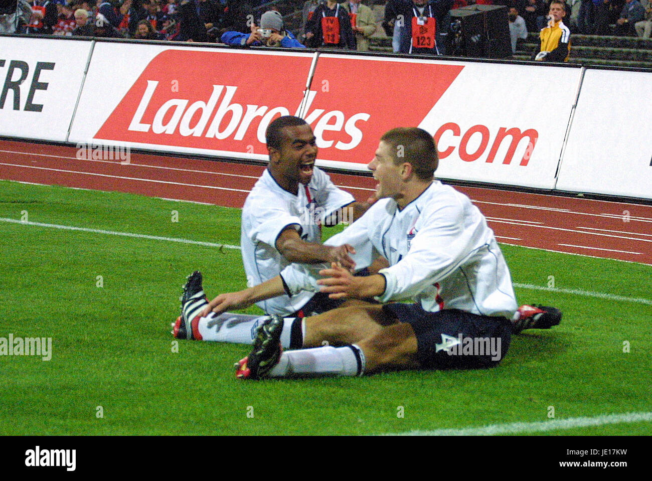 ASHLEY COLE , STEVEN GERRARD, GERMANY V ENGLAND, GERMANY V ENGLAND ...