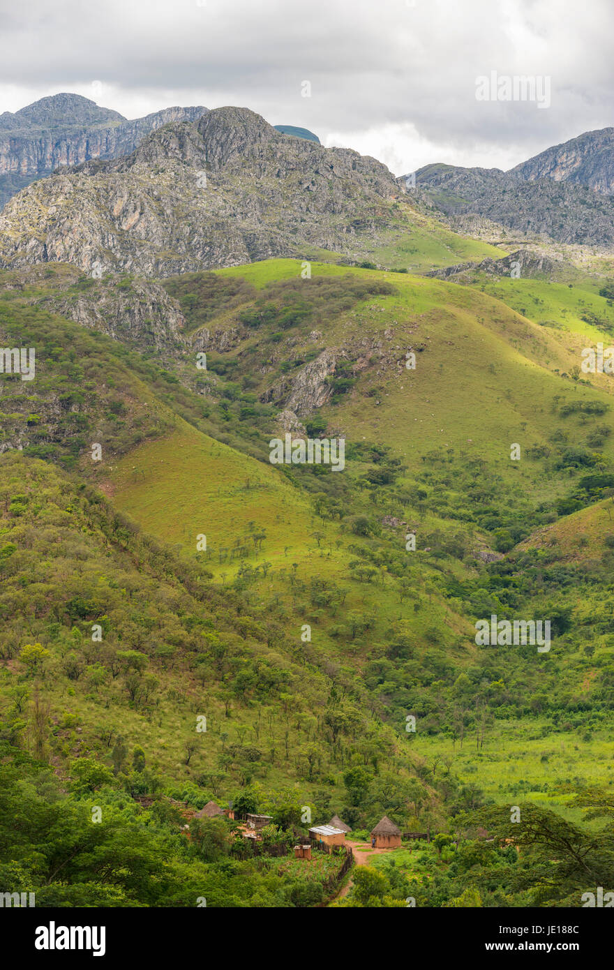 A rural scene near Zimbabwe's Chimanimani Stock Photo - Alamy