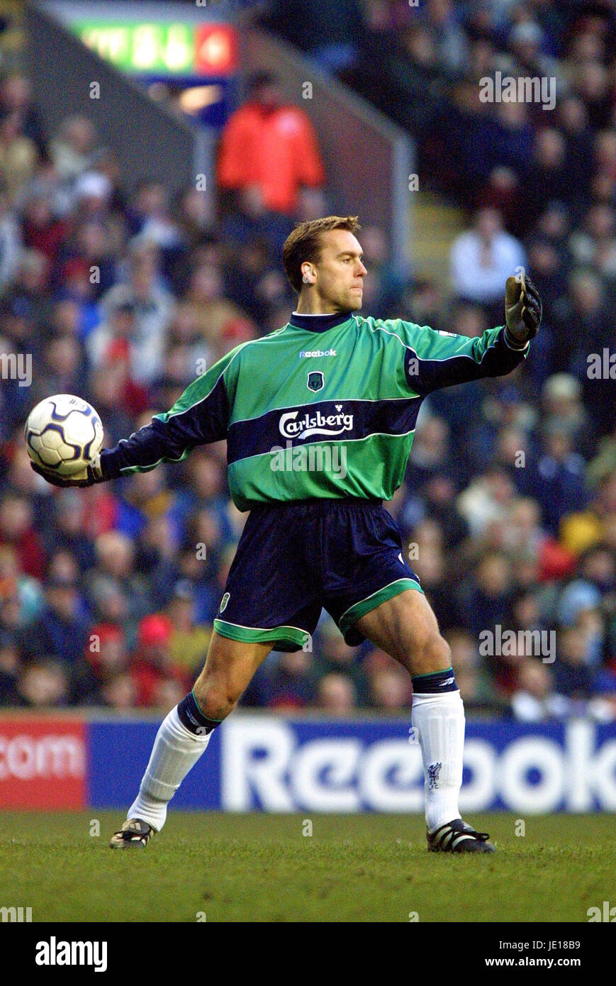 SANDER WESTERVELD LIVERPOOL FC 20 January 2001 Stock Photo - Alamy