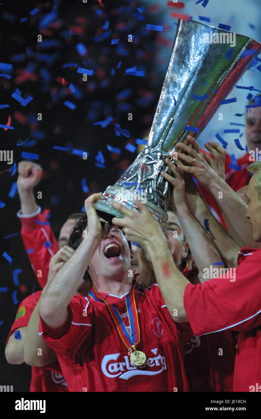 Liverpool uefa cup 2001 hi-res stock photography and images - Alamy