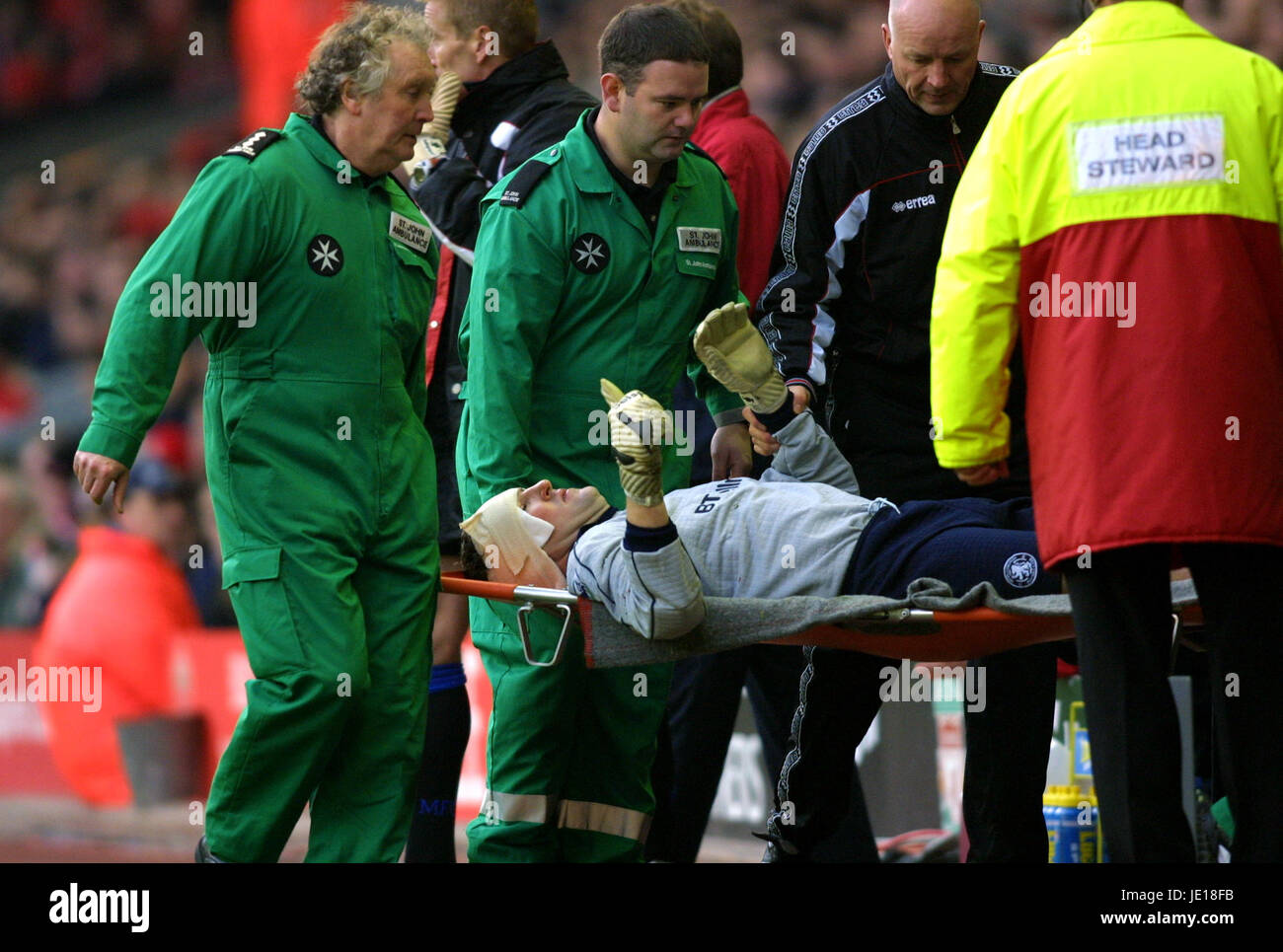 MARK CROSSLEY LIVERPOOL V MIDDLESBROUGH ANFIELD LIVERPOOL 08 December ...